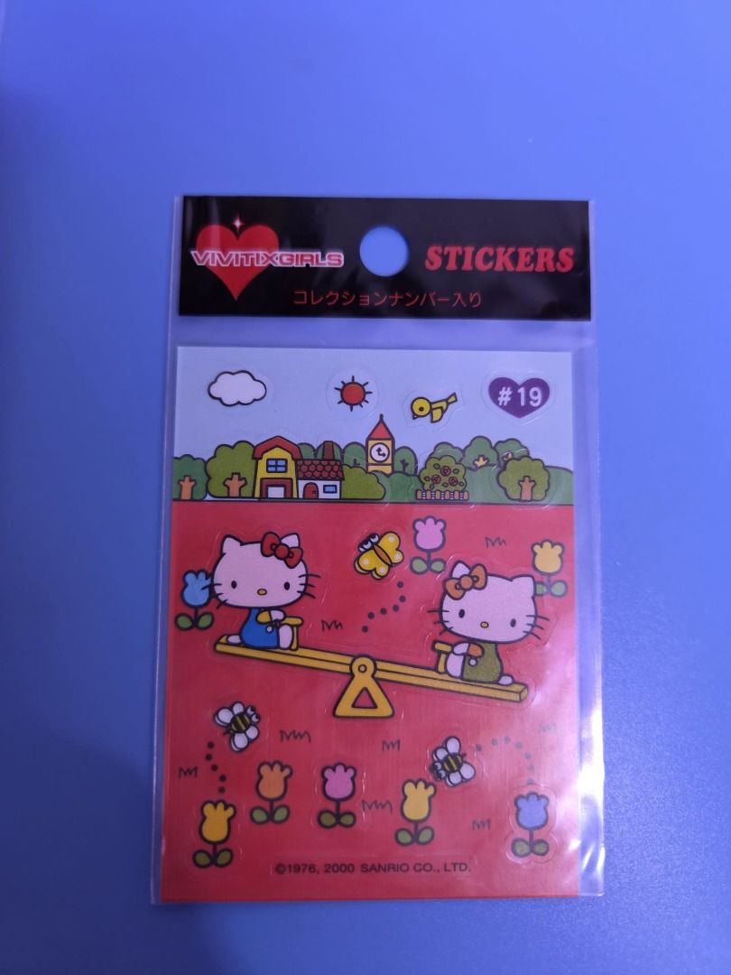 Sanrio stickers - Hello Kitty, Patty & Jimmy, Ahiru No Pekkle AP鴨貼紙, 興趣 ...