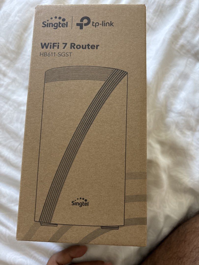 Singtel TP-Link WiFi 7 Router HB611-SGST, Mobile Phones & Gadgets ...