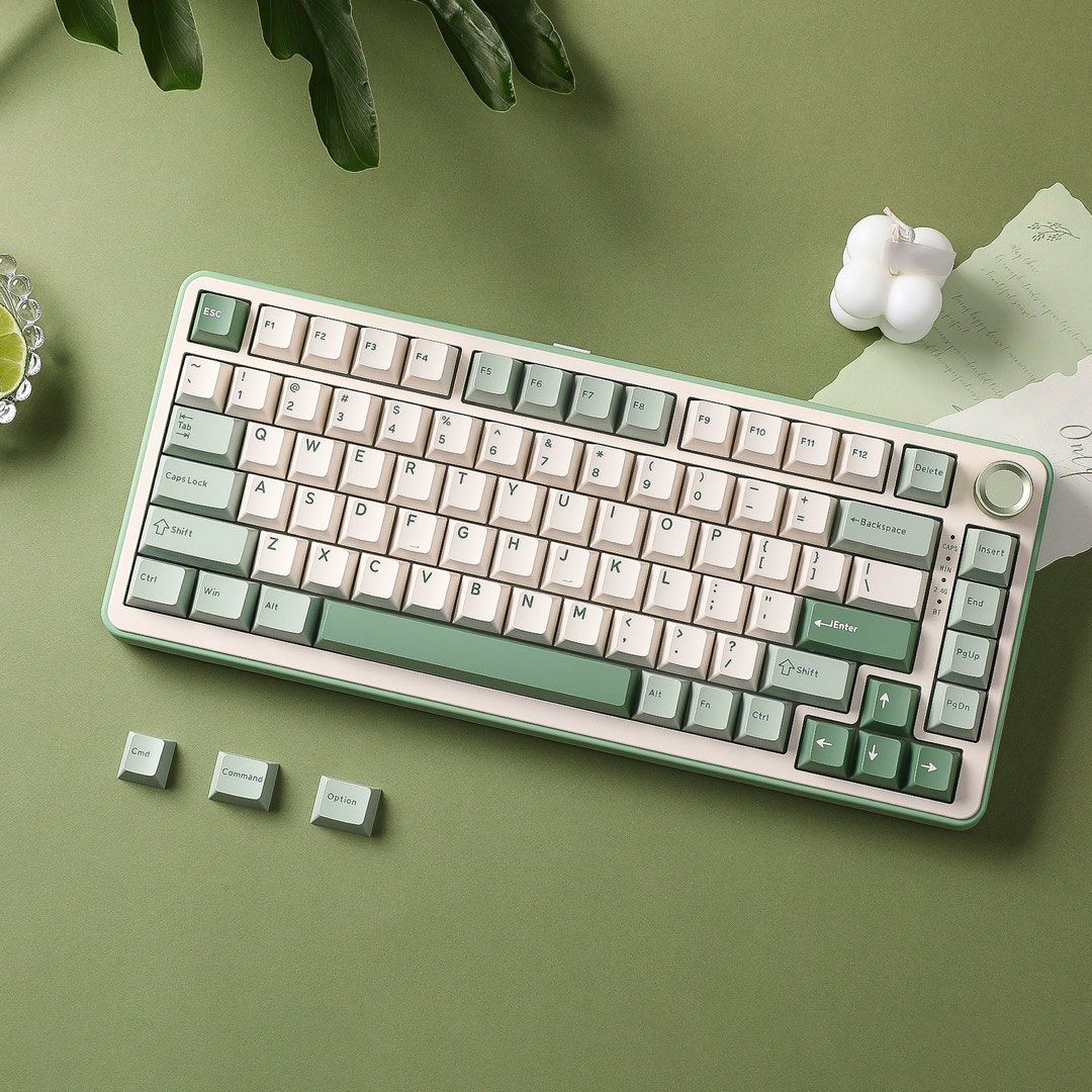 YUNZII B75 Pro Mechanical Keyboard - Green, Computers & Tech, Parts ...