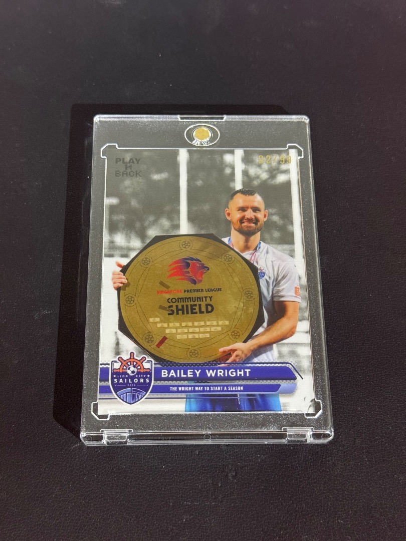 Bailey Wright 02/99 Playback Card, Hobbies & Toys, Toys & Games on ...