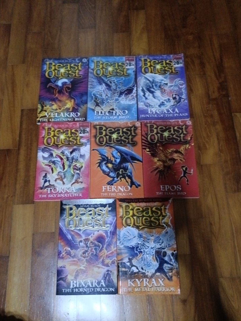 Beast Quest Book Series - Various Titles, Hobbies & Toys, Books ...