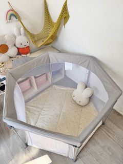 Enfant Baby Playpen with Net, Babies & Kids, Baby Nursery & Kids ...