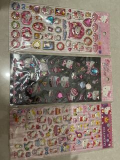 Sanrio stickers - Hello Kitty, Patty & Jimmy, Ahiru No Pekkle AP鴨貼紙, 興趣 ...
