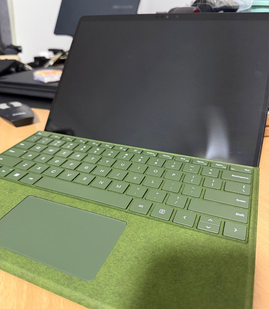 Microsoft Surface Signature Alcantara Keyboard - Green, Computers ...