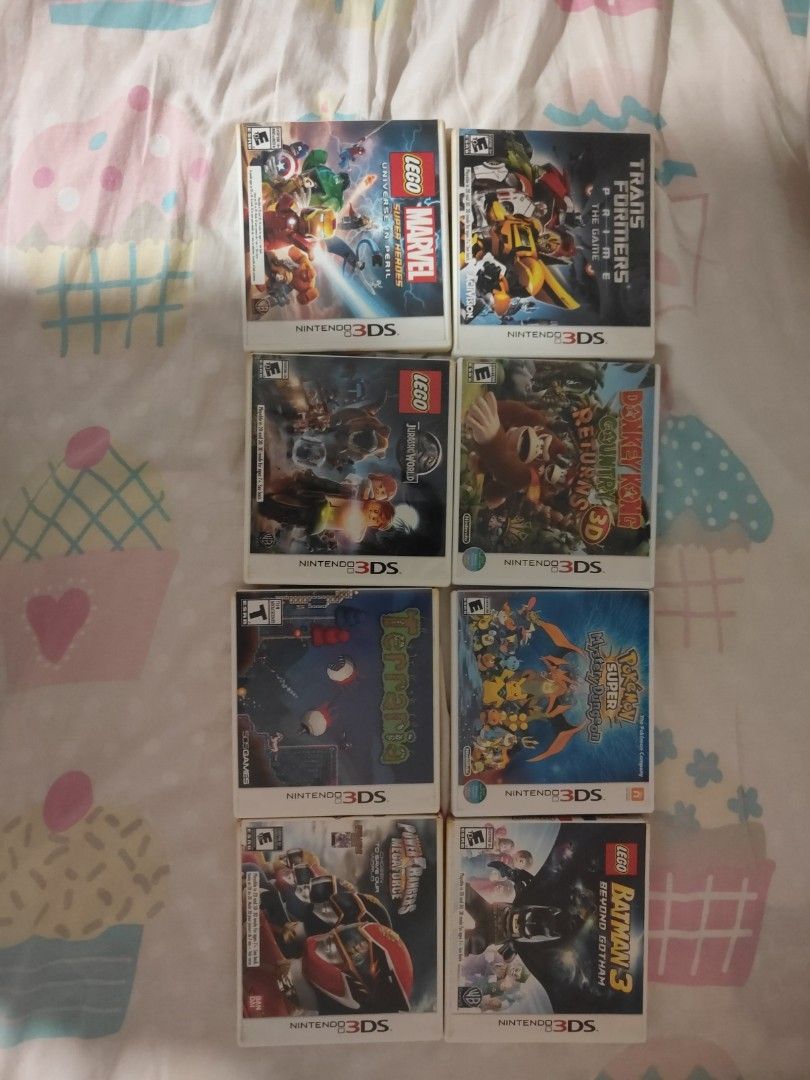 Nintendo 3DS Games - Transformers, Lego, Pokemon, etc., Video Gaming ...
