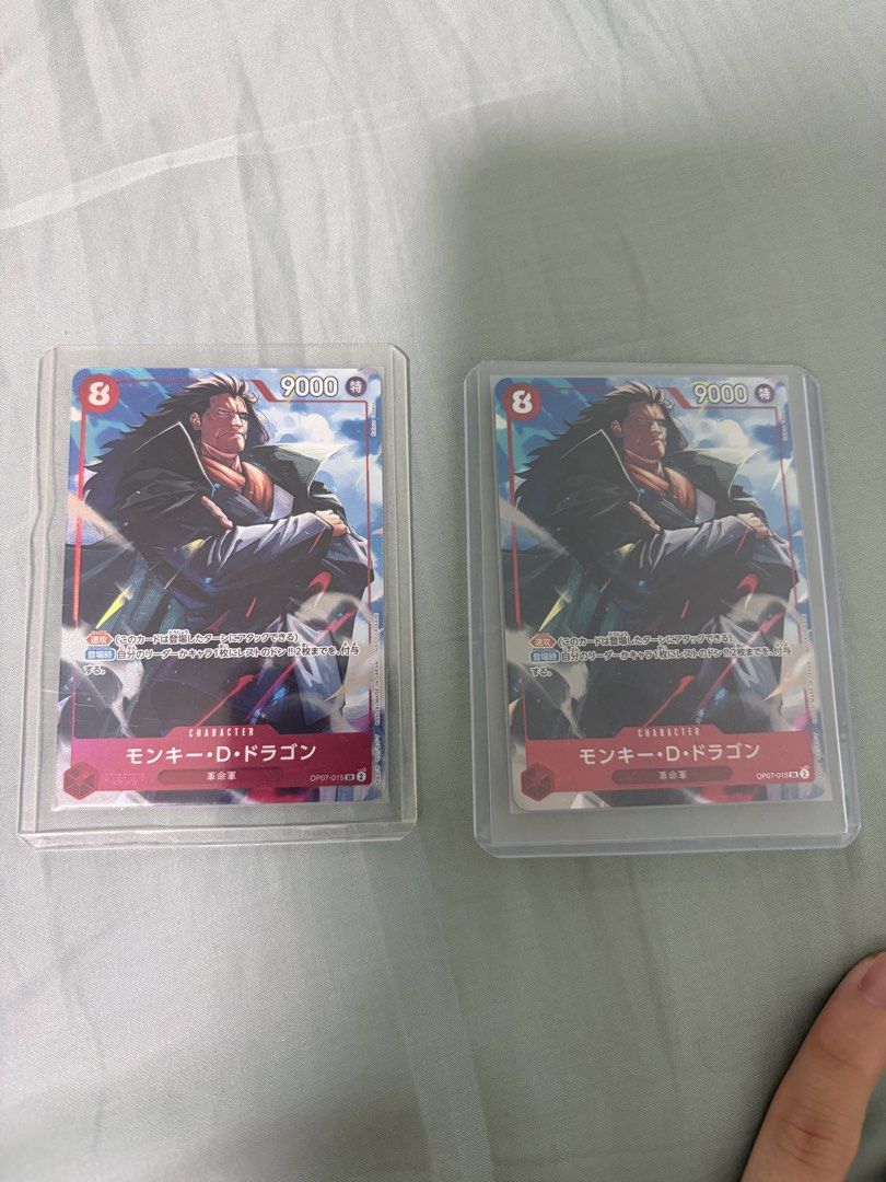 One Piece Card Game - Monkey D. Dragon, Hobbies & Toys, Toys & Games on ...