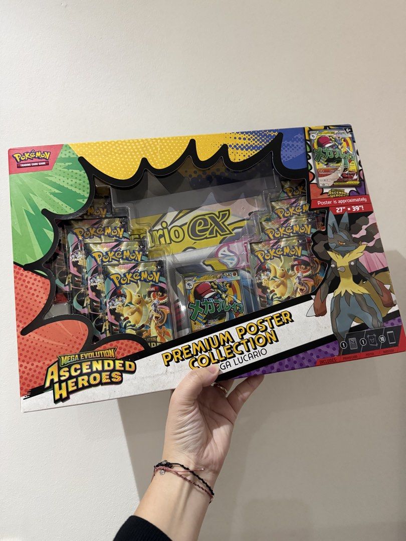 Pokemon Ascended Heroes Poster Collection, Hobbies & Toys, Toys & Games ...