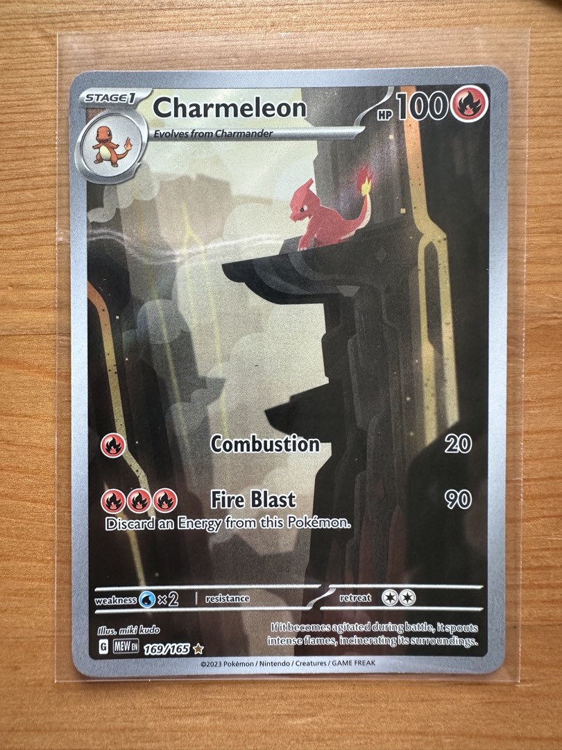 Pokemon Card - Charmeleon 169/165, Hobbies & Toys, Toys & Games on ...