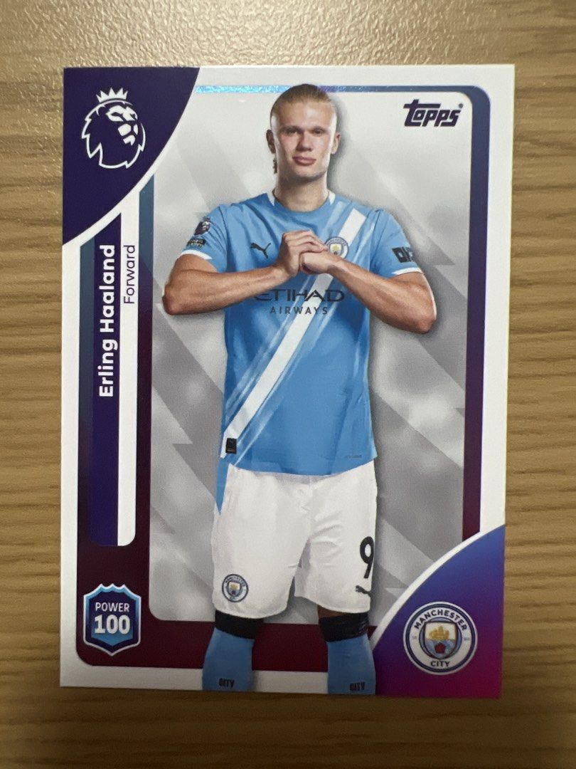 Topps Season 2025/26 Trading Cards Premier League Manchester City ...