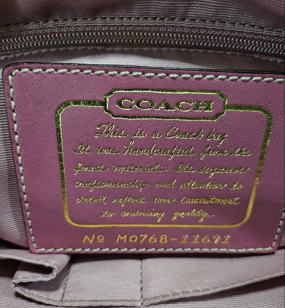 Vintage coach tote bag, Women's Fashion, Bags & Wallets, Shoulder Bags ...