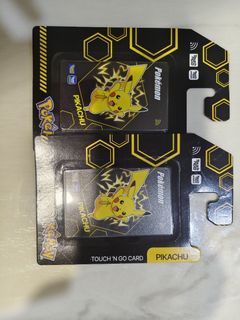 Limited Pokemon Pikachu Touch 'n Go Card with LED, Hobbies & Toys, Toys ...