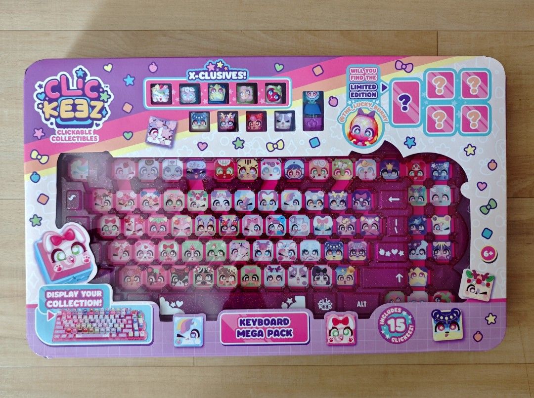 Clickeez Keyboard Mega Pack Series 1 Hobbies And Toys Toys And Games On