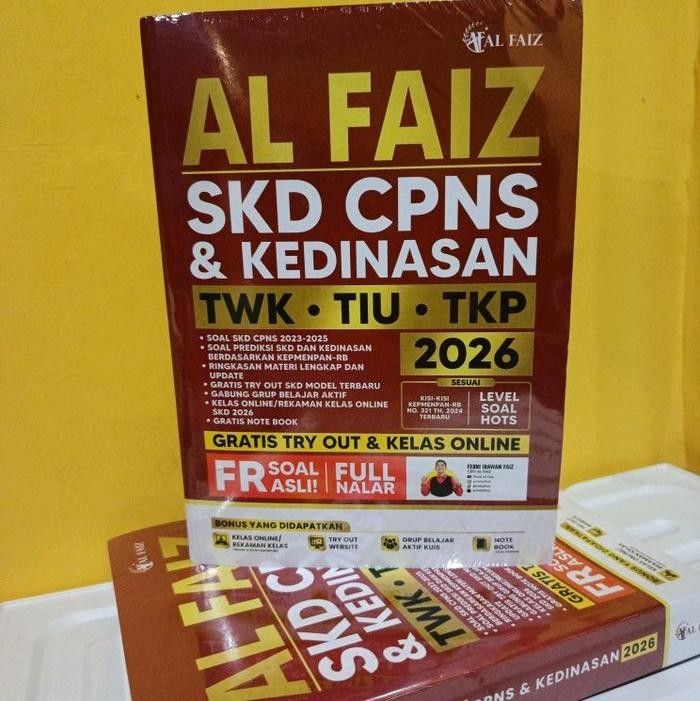 Ebook AL FAIZ SKD CPNS & KEDINASAN 2026 TERBARU || soal tes cpns ...