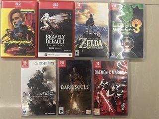 NINTENDO SWITCH GAMES CAVITE, Video Gaming, Video Games, Nintendo on ...