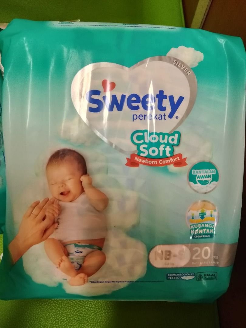 Pampers sweety NB-S isi 20 pcs, Bayi & Anak, Lainnya di Carousell