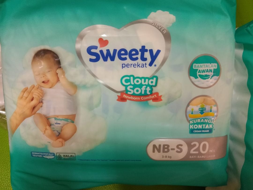 Pampers sweety NB-S isi 20 pcs, Bayi & Anak, Lainnya di Carousell
