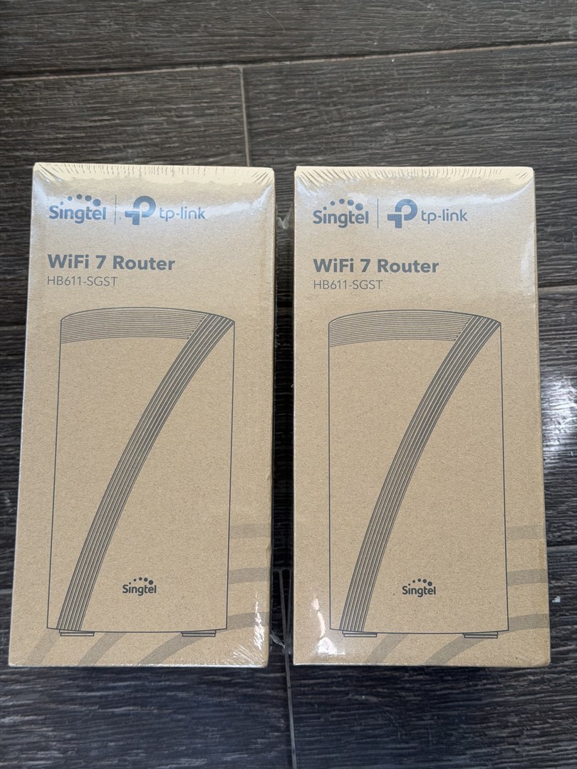 Singtel TP-Link WiFi 7 Router HB611-SGST, Computers & Tech, Parts ...