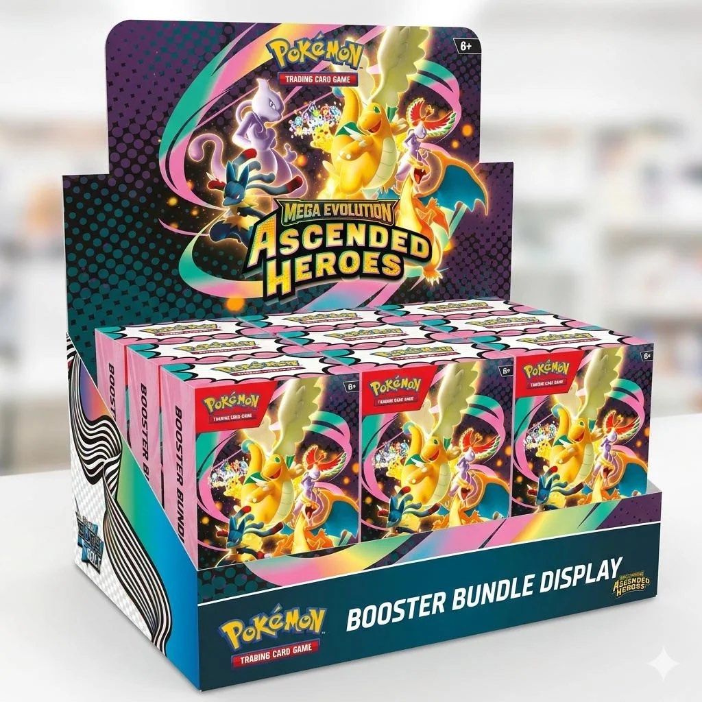 Ascended Heroes Booster Bundle Display case, Hobbies & Toys, Toys ...