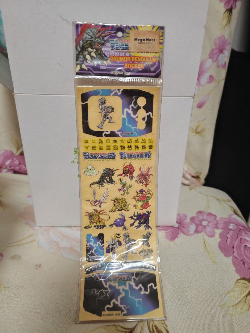 Digimon Pendulum Stickers - Mega Mart, Hobbies & Toys, Toys & Games on ...