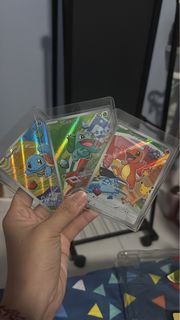 First Partner Illustration Pokemon Celebrations Charmander, Squirtle ...