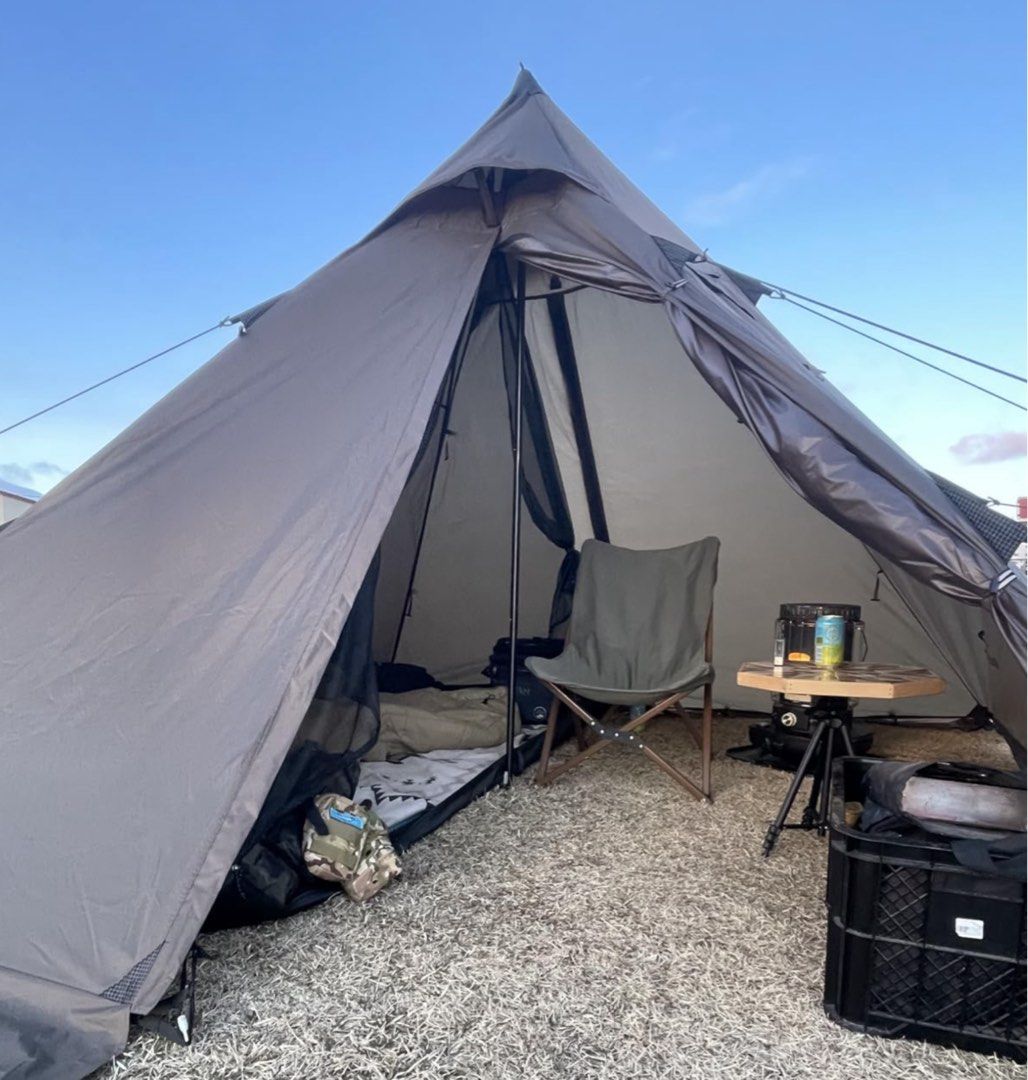 Naturehike Tipi Tent - 2 Person, Sports Equipment, Hiking & Camping on ...