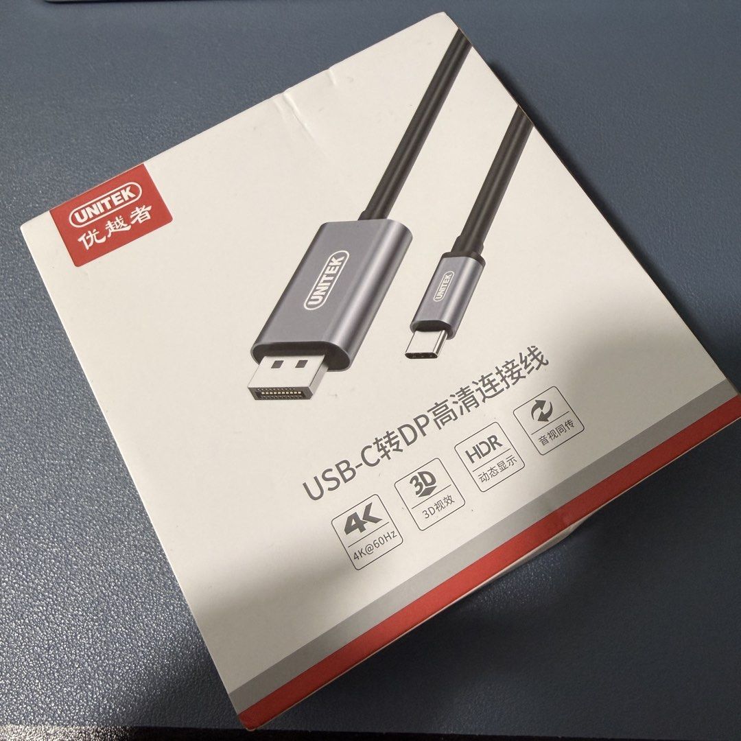 Unitek USB Type-C to Display Port (DP) (Unidirectional), Computers ...