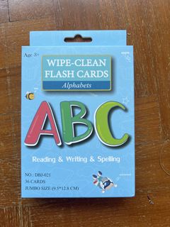 Alphabet Flash Cards, Hobbies & Toys, Toys & Games on Carousell