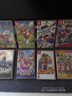 Nintendo switch games Sea of Stars,demon slayer,persona 5, Video Gaming ...