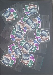 WW2 WWII NAZI Germany Original Adolf Hitler Stamp Set of 5, Hobbies ...