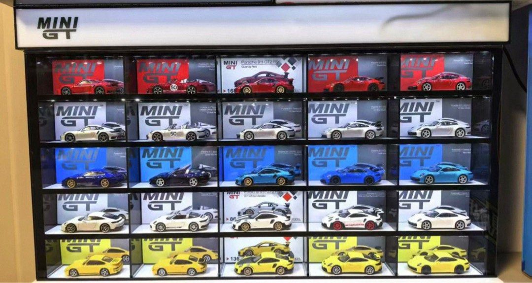 1/64 MINIGT LED Display. Not hotwheels, kaido house, poprace., Hobbies ...