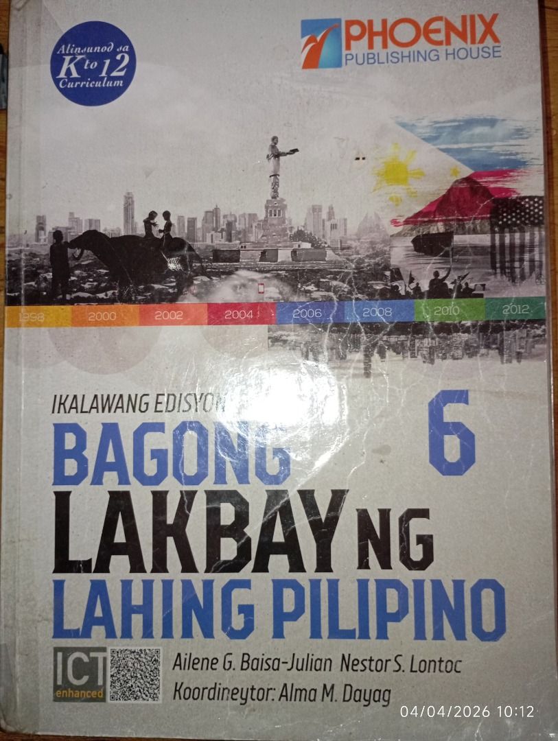 Bagong Lakbay ng Lahing Pilipino Grade 6 Textbook, Hobbies & Toys ...