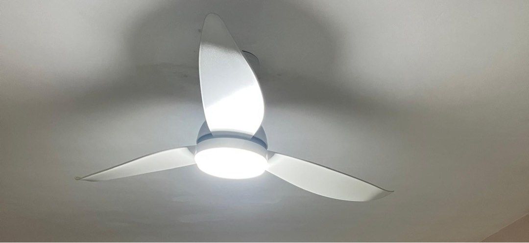 Fanco Ceiling Fan with light / Remote Control, Furniture & Home Living ...