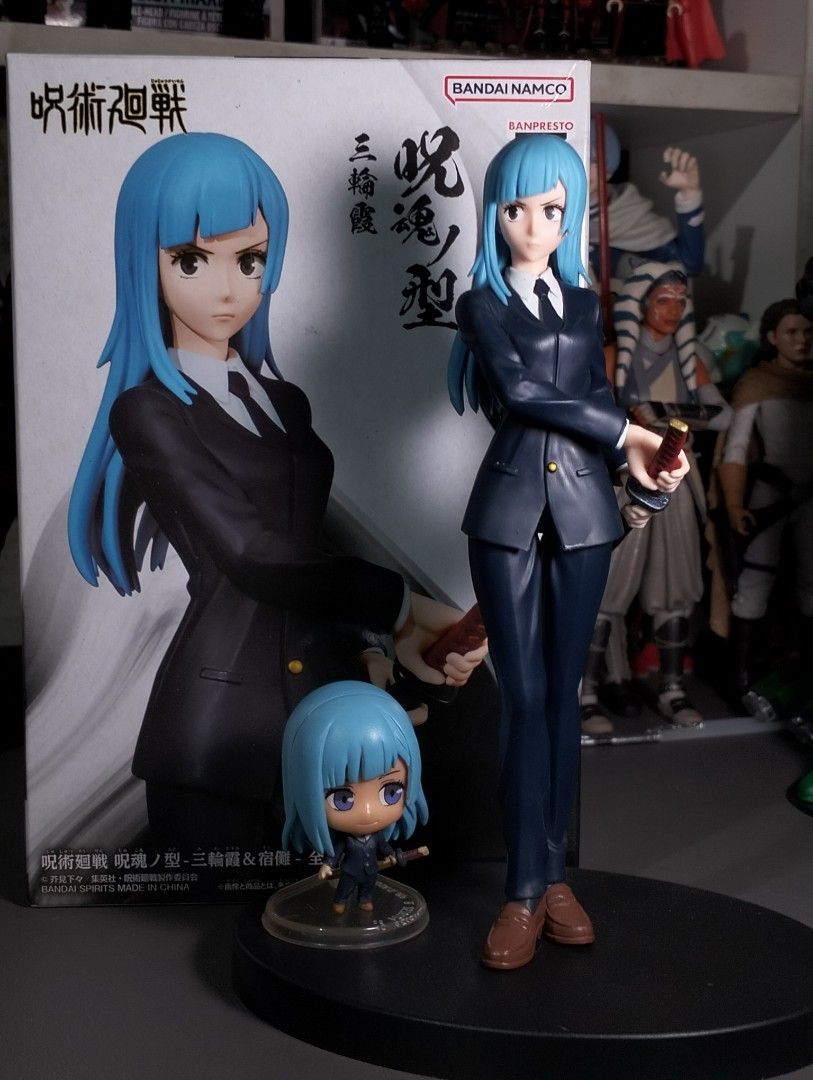 Jujutsu Kaisen Kasumi Miwa Figure Authentic, Hobbies & Toys, Toys ...