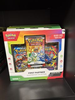 Pokemon First Partner Illustration Collection Series 1, Hobbies & Toys ...