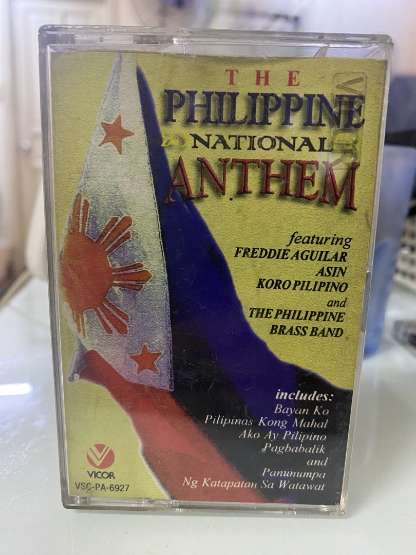THE PHILIPPINE NATIONAL ANTHEM - Original Music Album Cassette Tape ...