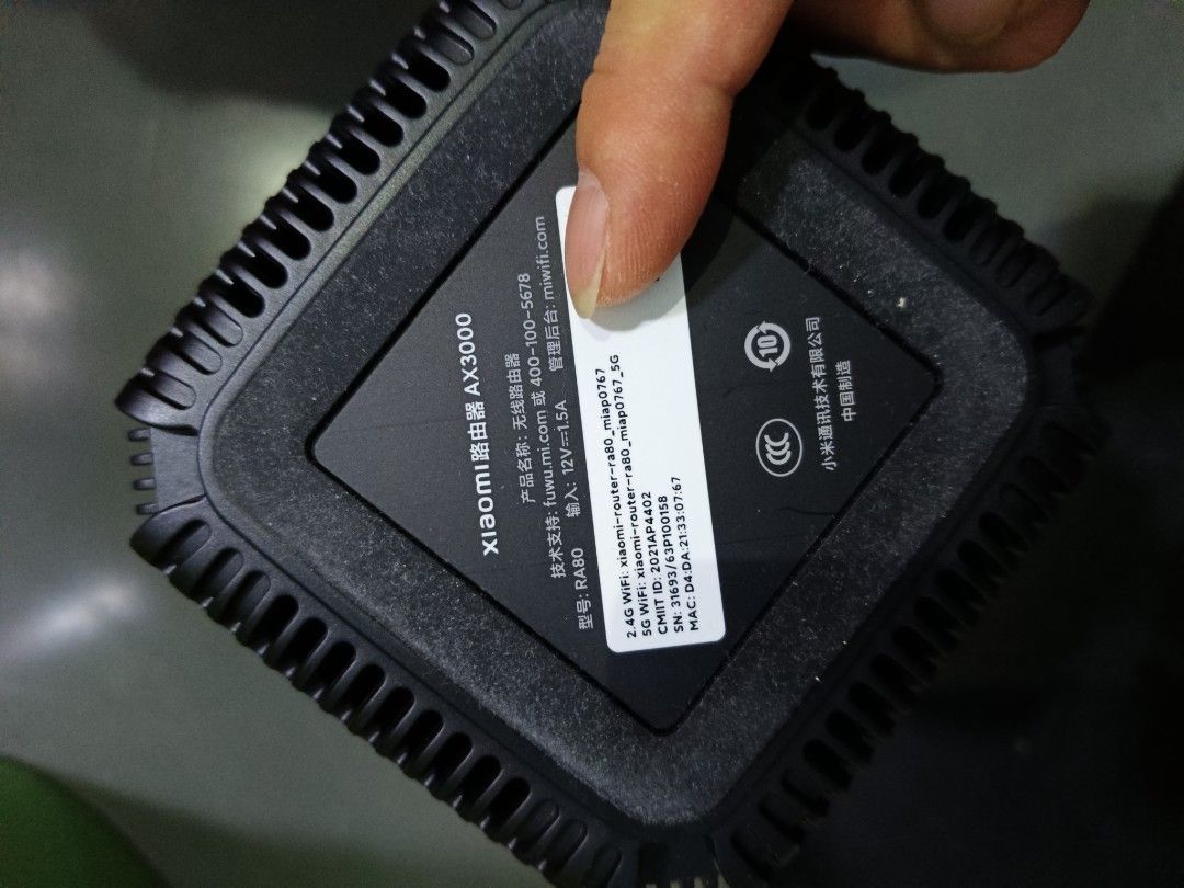 Xiaomi AX3000 router, Computers & Tech, Parts & Accessories, Networking ...