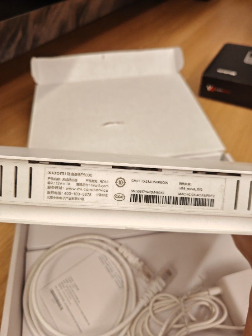 Xiaomi BE5000 WiFi 6 Router - Brand New, Computers & Tech, Parts ...