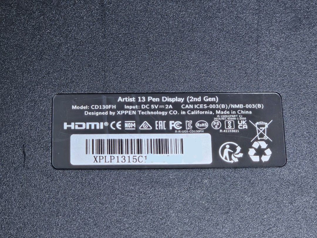 XP-Pen Artist 13 Pen Display (2nd Gen), Hobbies & Toys, Art & Prints on ...