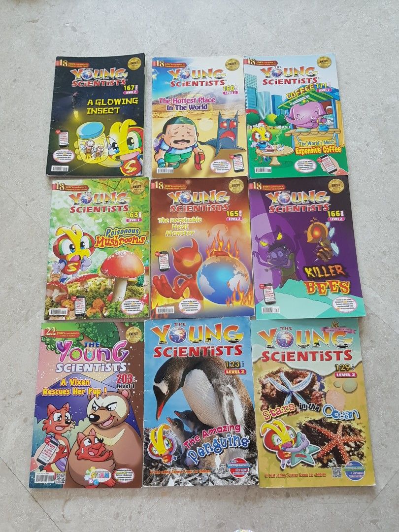 9 Young Scientists Magazines, Hobbies & Toys, Books & Magazines ...