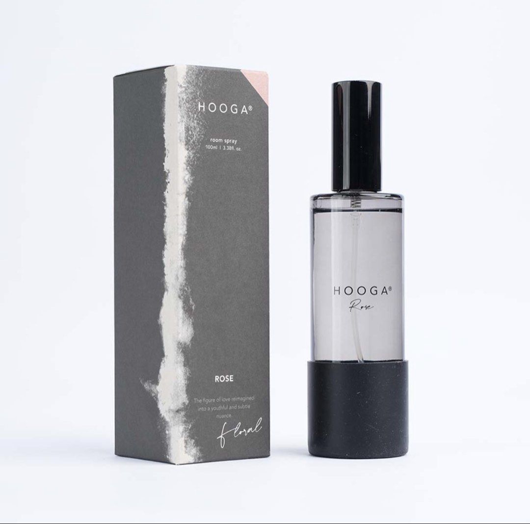 HOOGA Black Room Spray (Rose), Furniture & Home Living, Home Fragrance ...