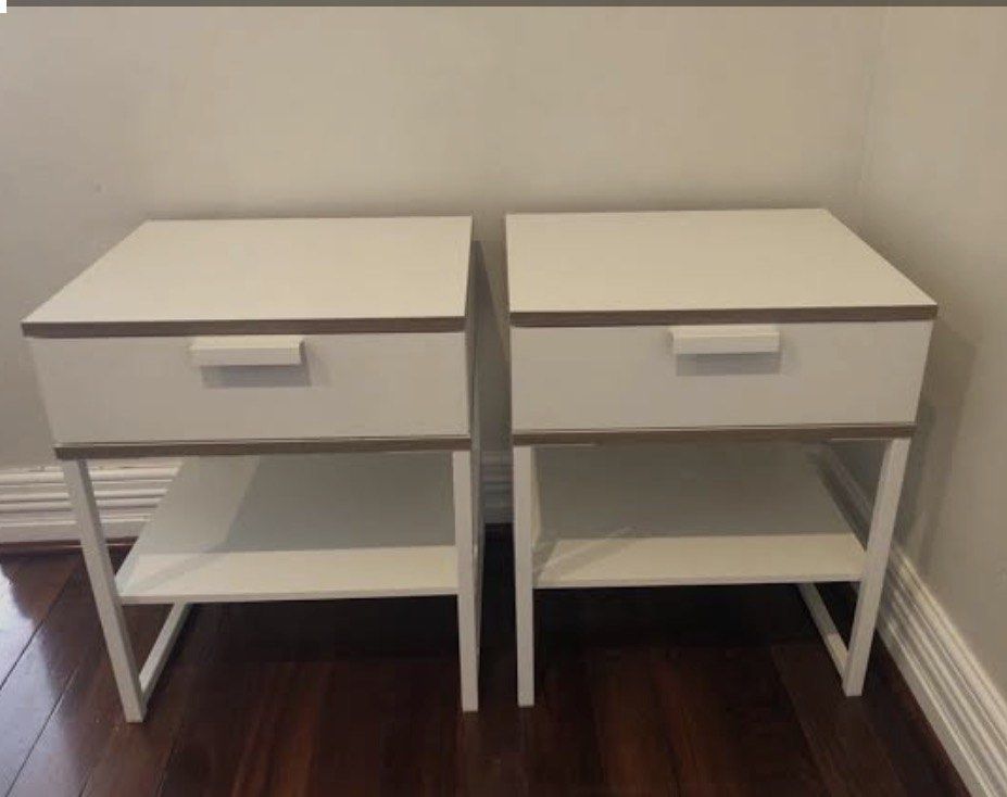 IKEA Trysil bedside table with Drawer, Furniture & Home Living ...