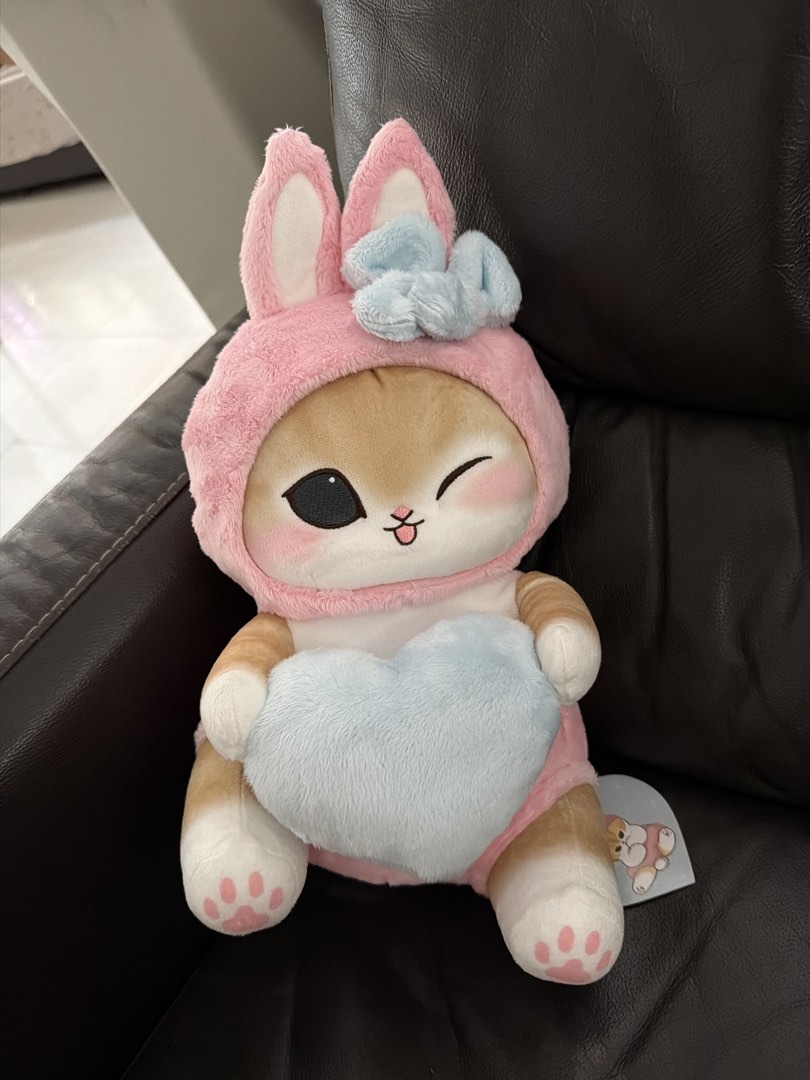 Japan Mofusand Rabbit Heart Plush, Hobbies & Toys, Toys & Games on ...