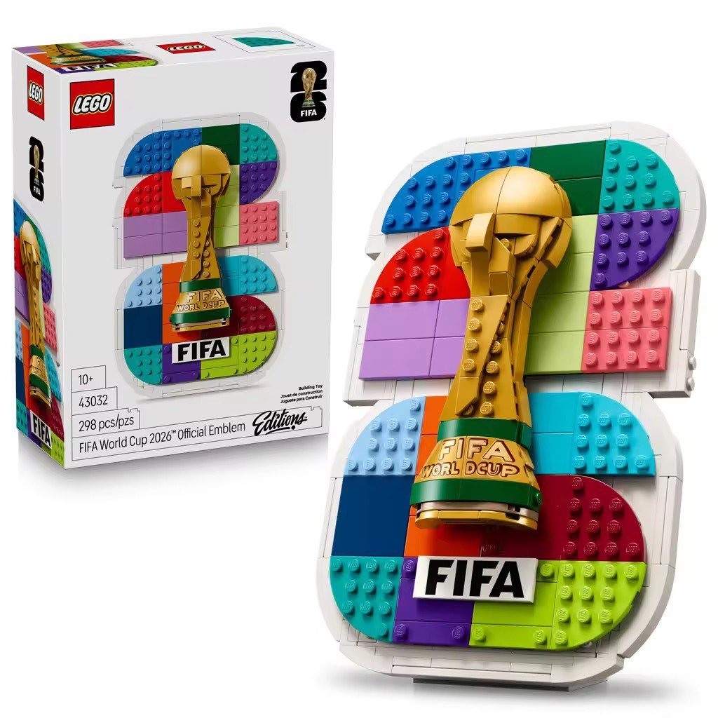 [May2026] LEGO Editions 43032 FIFA World Cup 2026 Official Emblem ...