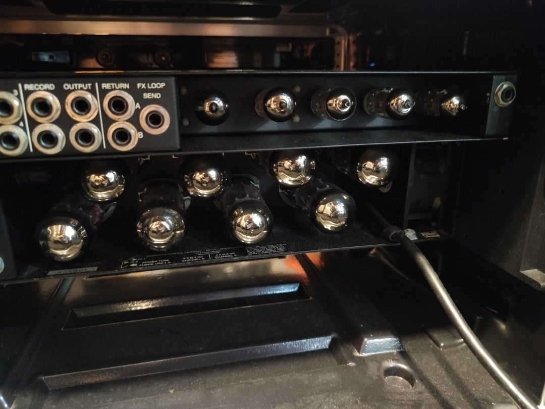 Mesa/Boogie TriAxis Preamp & Stereo Simul-Class 2:Ninety Power Amp Rack ...