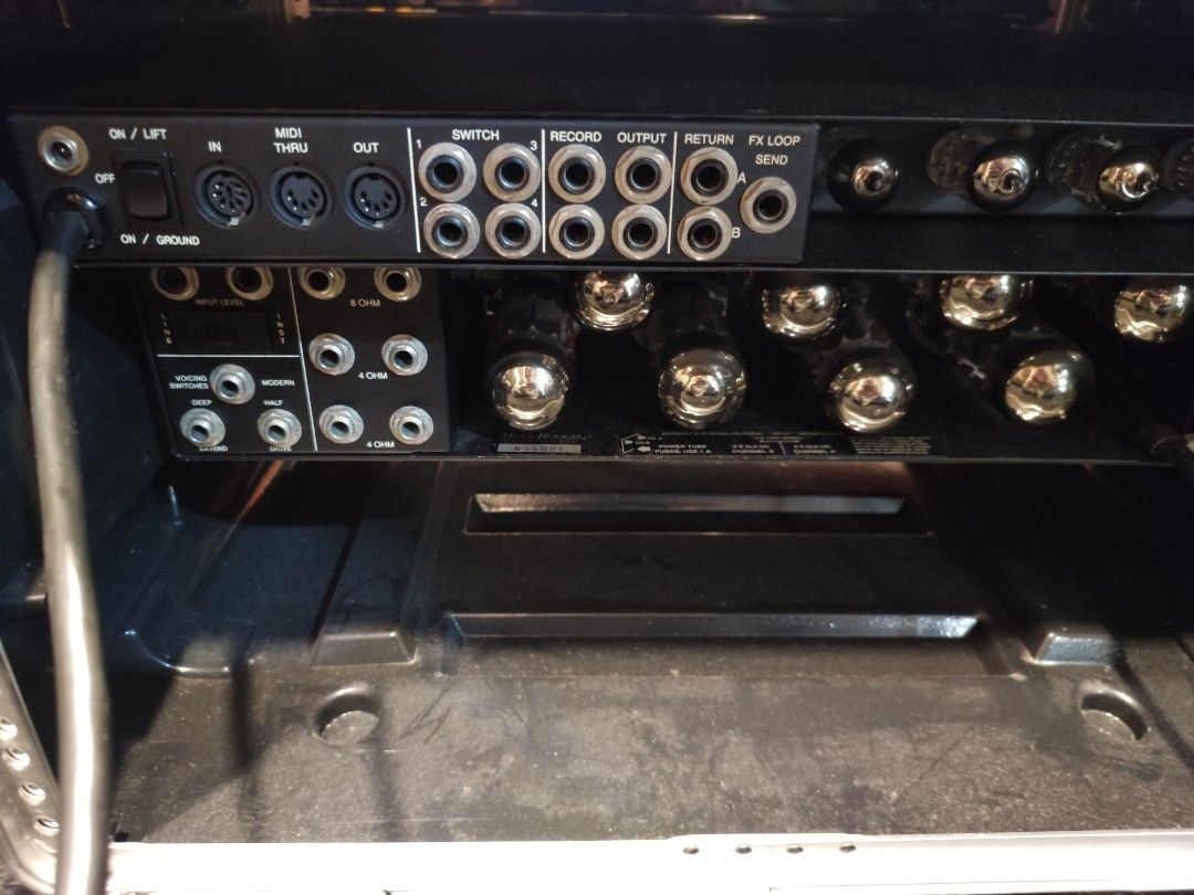 Mesa/Boogie TriAxis Preamp & Stereo Simul-Class 2:Ninety Power Amp Rack ...