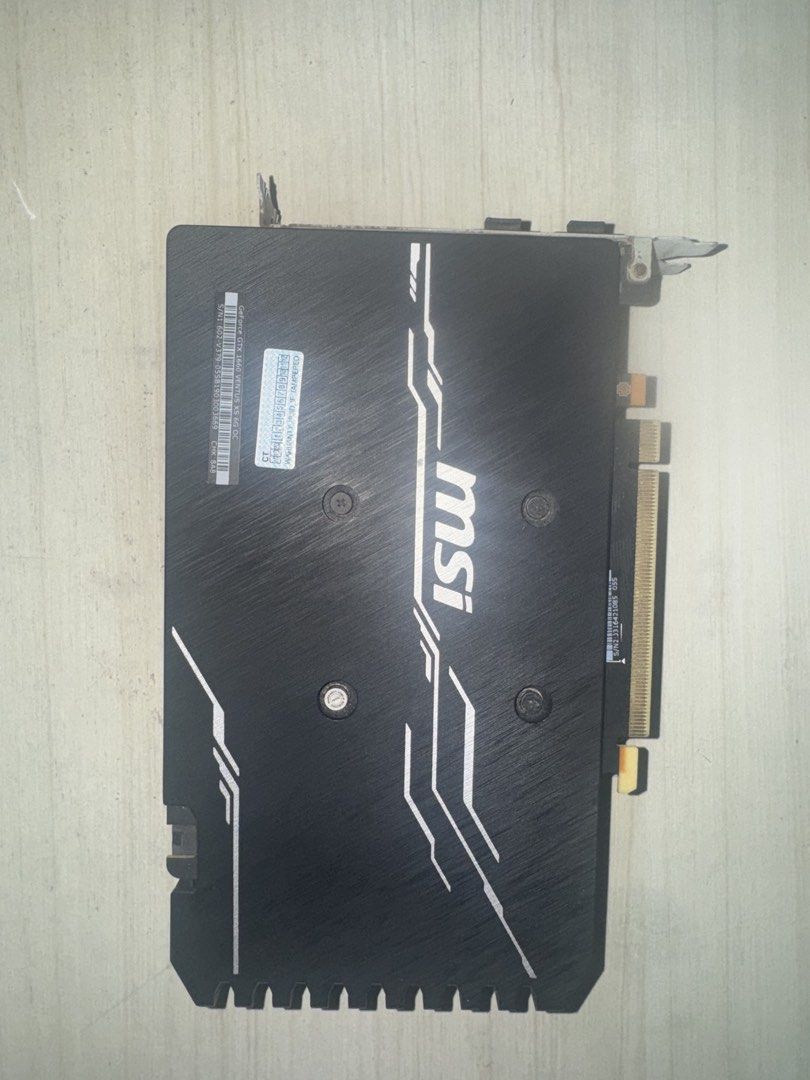 MSI Ventus GTX 1660 Graphics Card, Computers & Tech, Parts ...