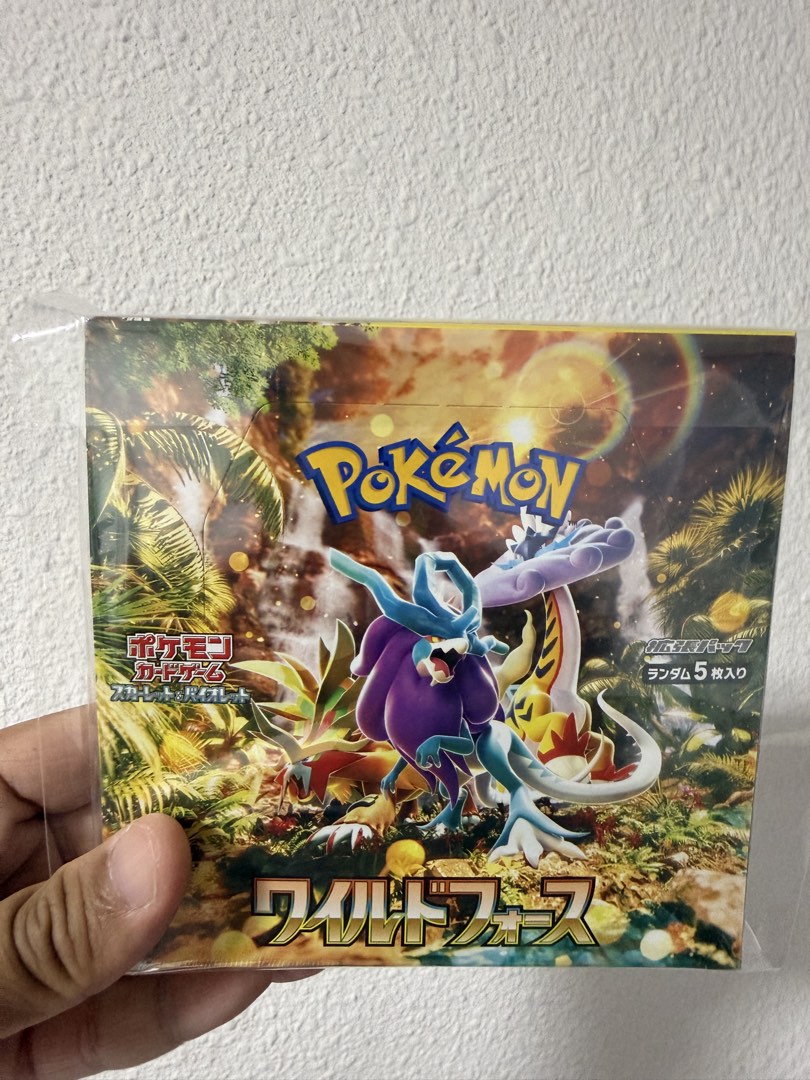 Pokemon Card Game Wild Force Booster Pack, Hobbies & Toys, Toys & Games ...