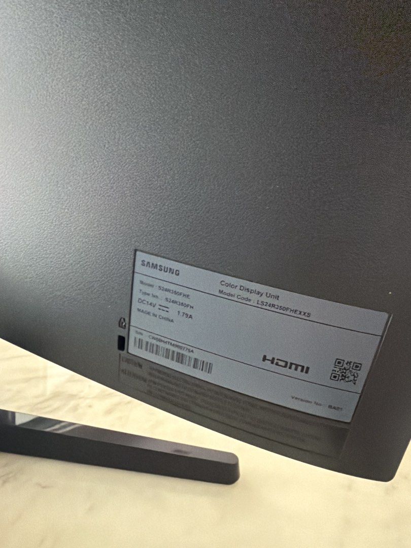 Samsung 24" Monitor - LS24R350FHEXXS, Computers & Tech, Parts ...