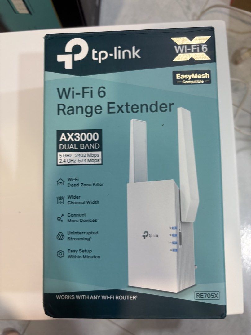 TP-Link AXE16000 Router & AX3000 Range Extender, Computers & Tech ...