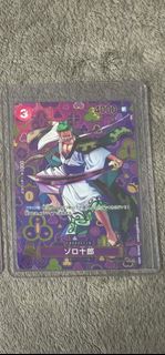 One Piece Card Game Zoro-Juuro OP09 Alt Art PSA 10, Hobbies & Toys ...